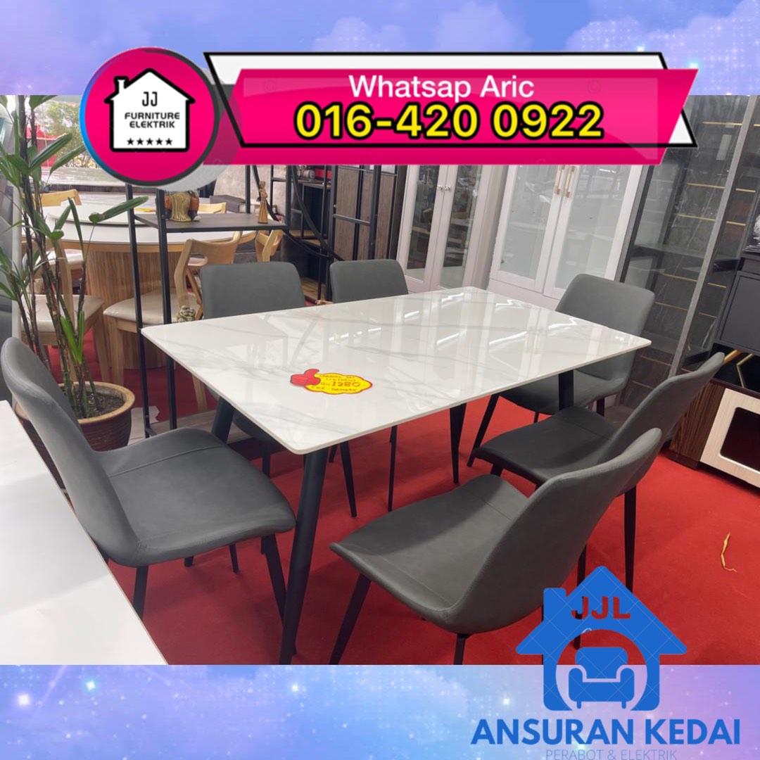 Meja Makan Ansuran Kedai, Furniture & Home Living, Furniture, Tables ...