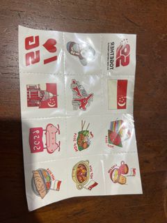 【10 for $10 Ready Stock】14x21cm Singapore Waving Hand National flag NDP ...