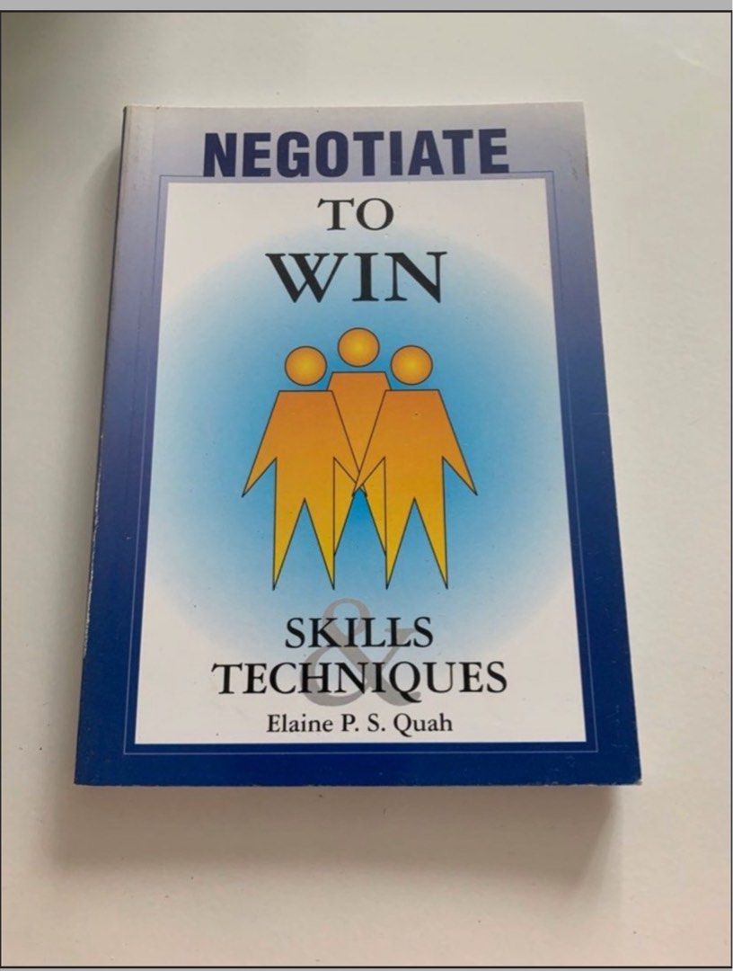 Negotiate to Win Book, Hobbies & Toys, Books & Magazines, Assessment ...