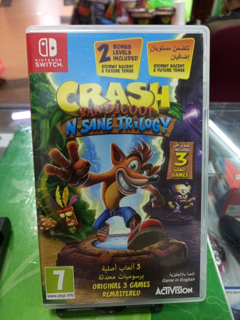 Ns crash bandicoot N sane trilogy, Video Gaming, Video Games, Nintendo ...
