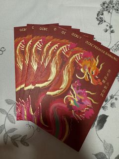 OCBC premier private client red packet 2024, Hobbies & Toys, Stationery ...