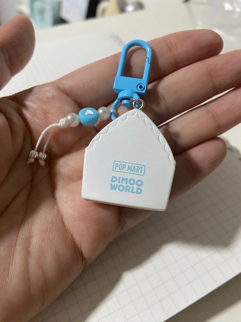 Original Popmart Dimoo in envelope keychain, Hobbies & Toys, Stationery ...