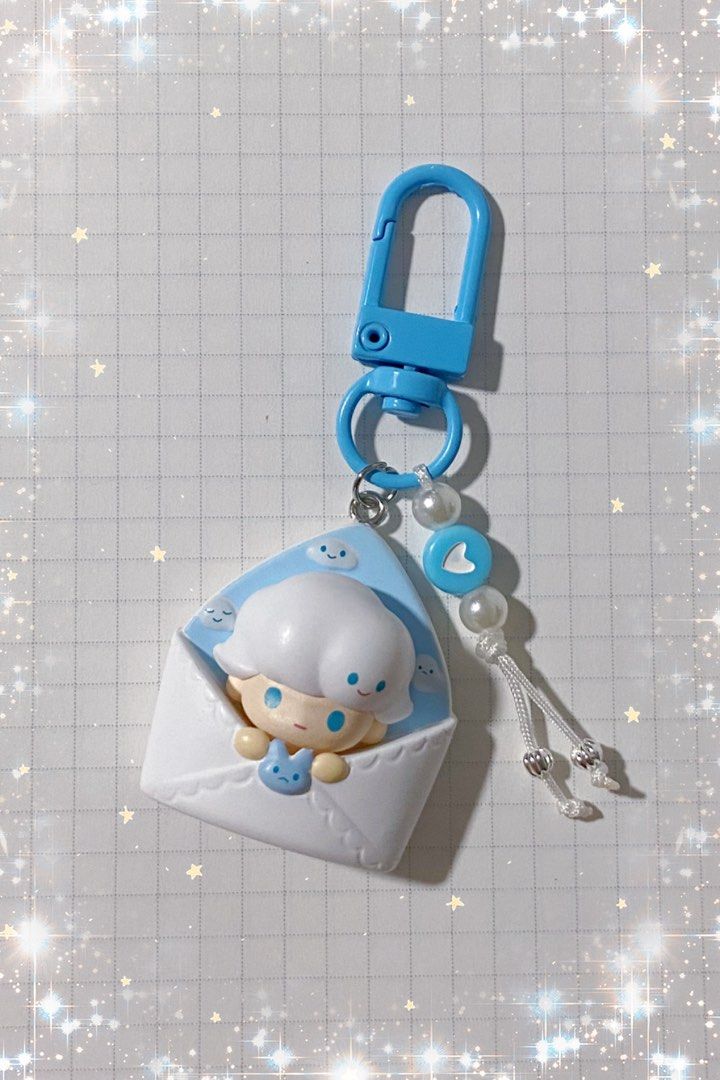 Original Popmart Dimoo in envelope keychain, Hobbies & Toys, Stationery ...