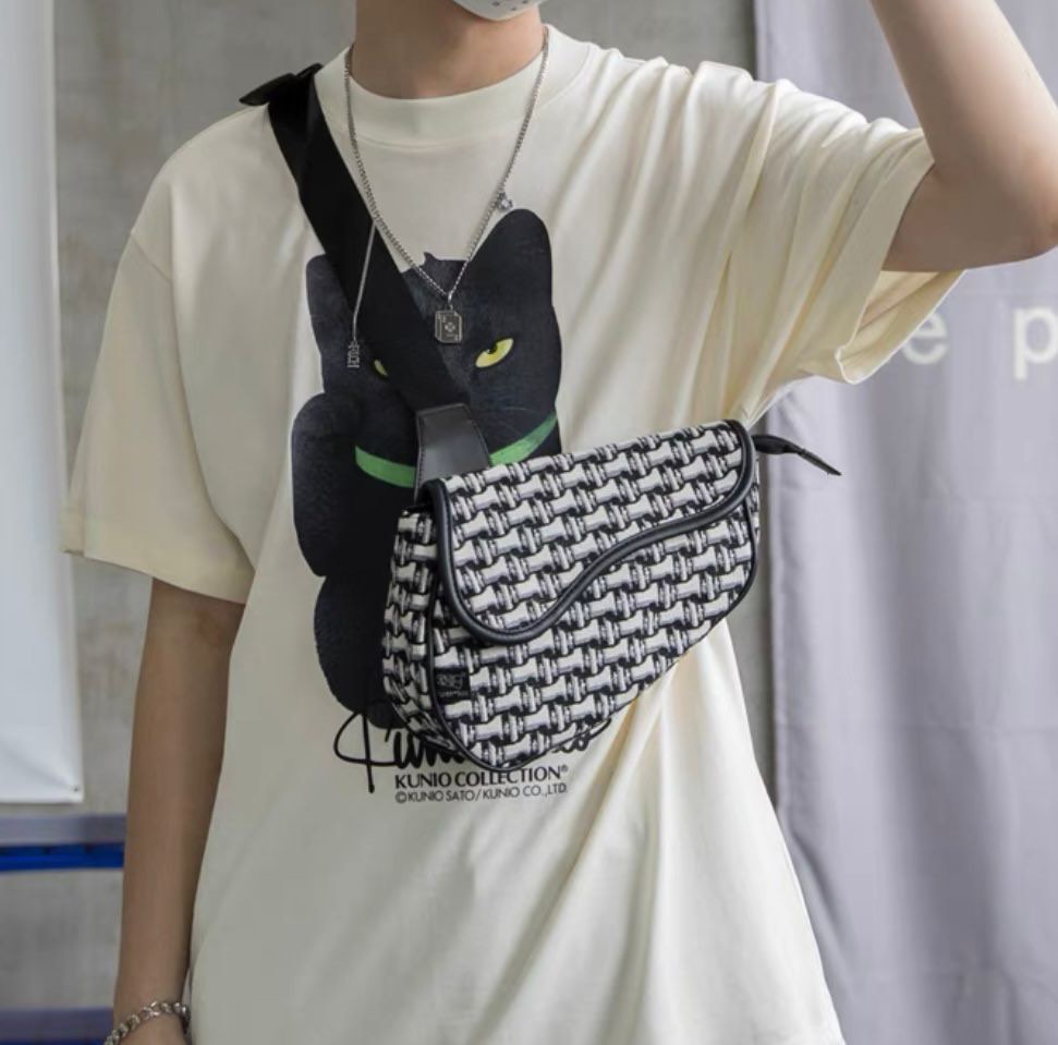 Original Three Box waist Bag Porchbag, Men's Fashion, Bags, Sling Bags ...