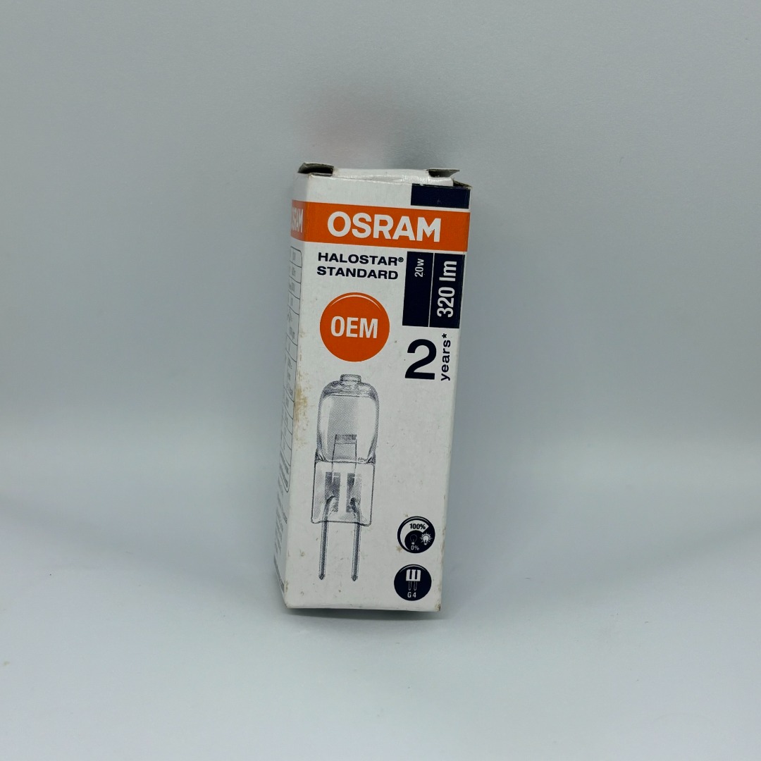 Osram 64425 12V 20W 320LM G4 Halostar Capsule / Halogen Capsule Lamps Light Bulb, Furniture ...