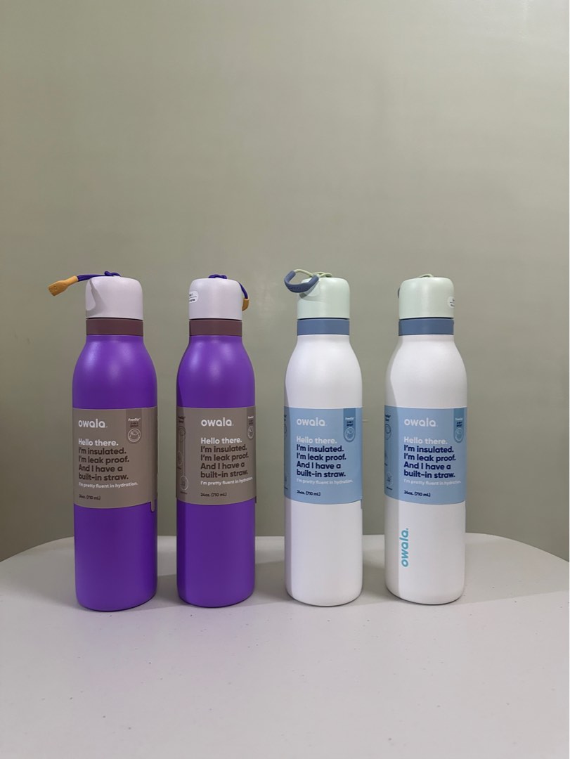 Owala Freesip Twist 24oz Iced Breeze and California Grapevine ...