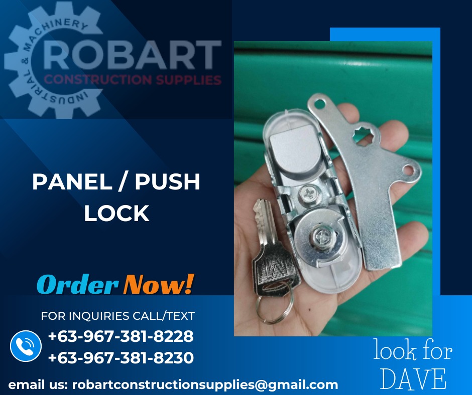PANEL / PUSH LOCK, Commercial & Industrial, Construction Tools ...