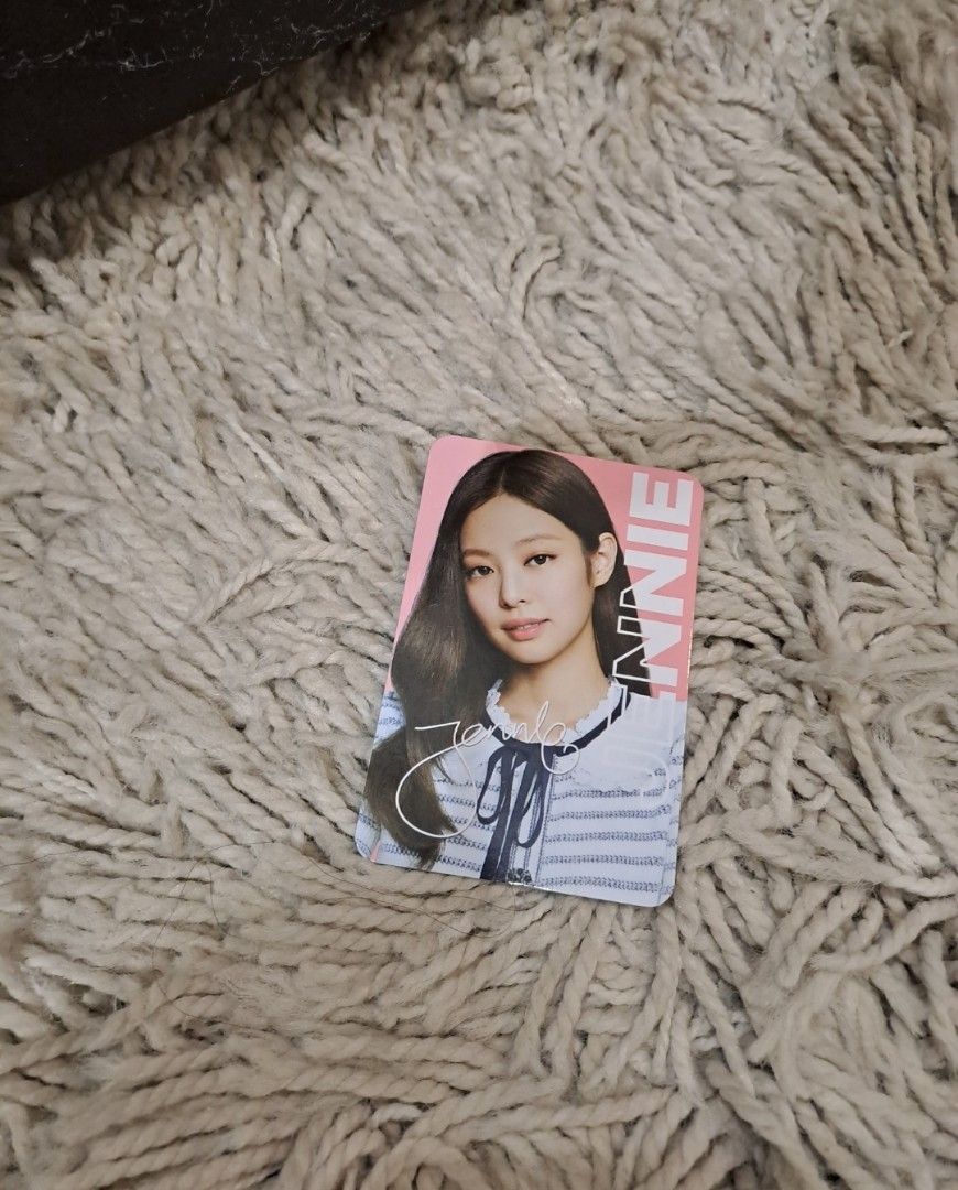 Photocard Jennie blackpink oreo official, K-Wave di Carousell