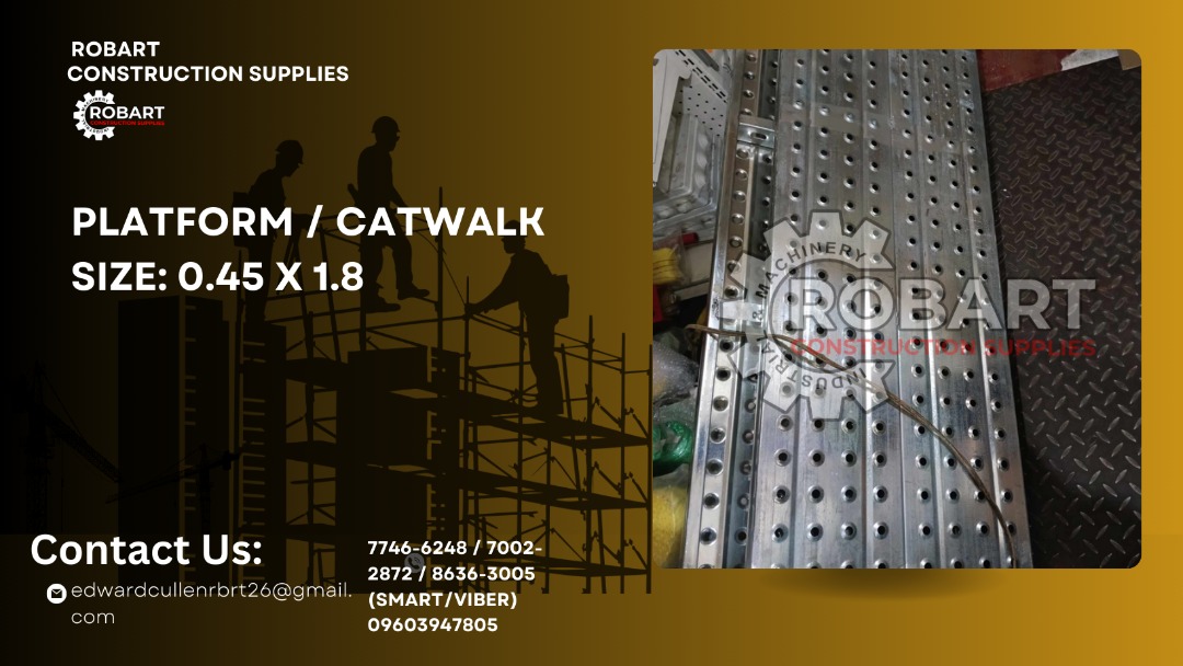 Platform / Catwalk, Commercial & Industrial, Construction & Building ...