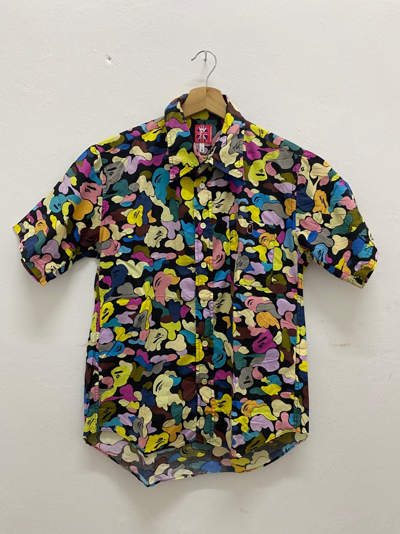 Rare Bathing ape multicolour, Men's Fashion, Activewear on Carousell
