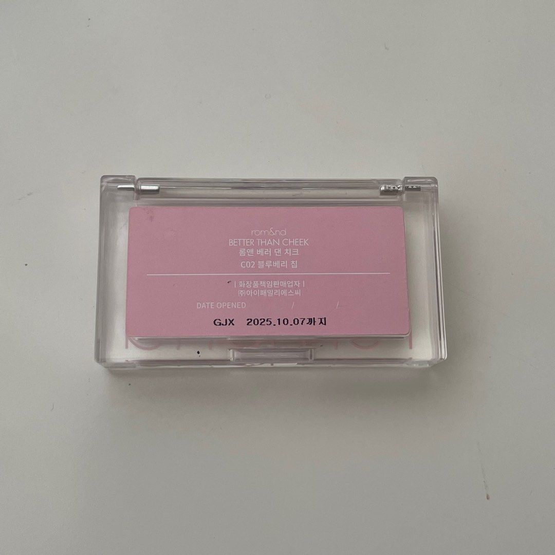 Romand Rom&nd Better Than Cheek C02 Blueberry Chip Blush, Beauty ...