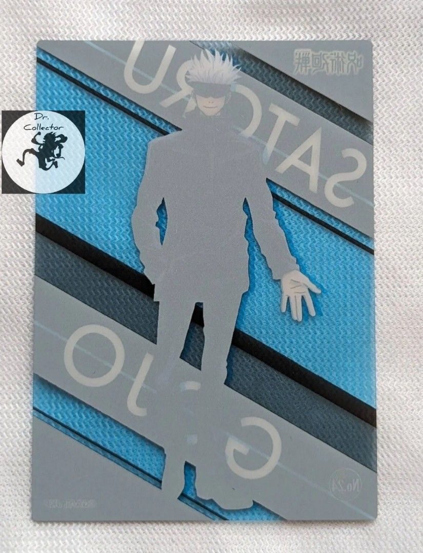 Satoru Gojo Jujutsu Kaisen Japanese TCG Clear Card No.24 & Ryomen ...