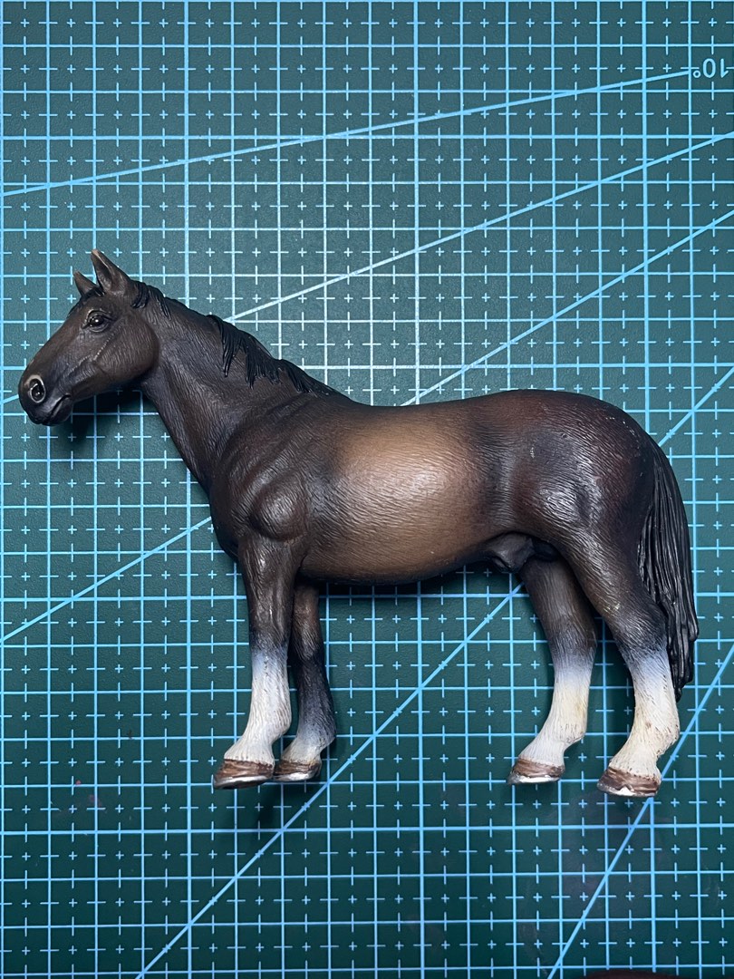 Schleich hanoverian stallion 2008 animal horse, Hobbies & Toys, Toys ...