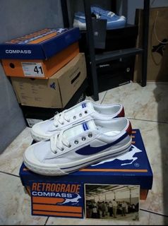 Sepatu Compass Retrograde Hi CREME-PUMPKIN - Warna Jarang Ada, Fesyen ...