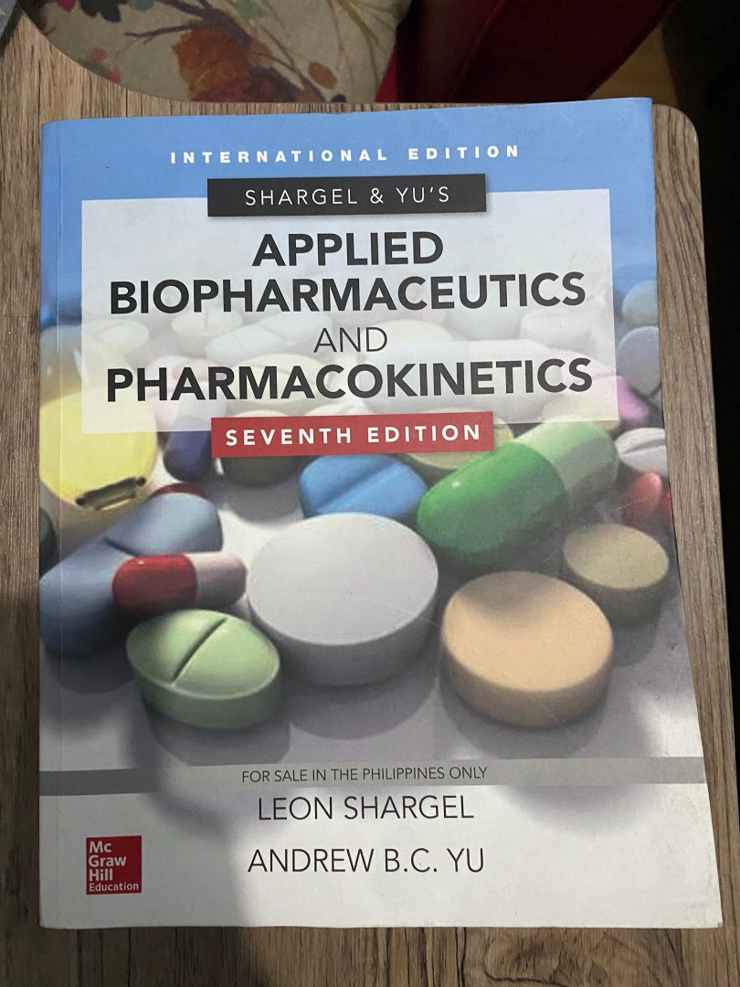 Shargel & Yu's Applied Biopharmaceutics and Pharmacokinetics 7th Edition, Hobbies & Toys, Books ...