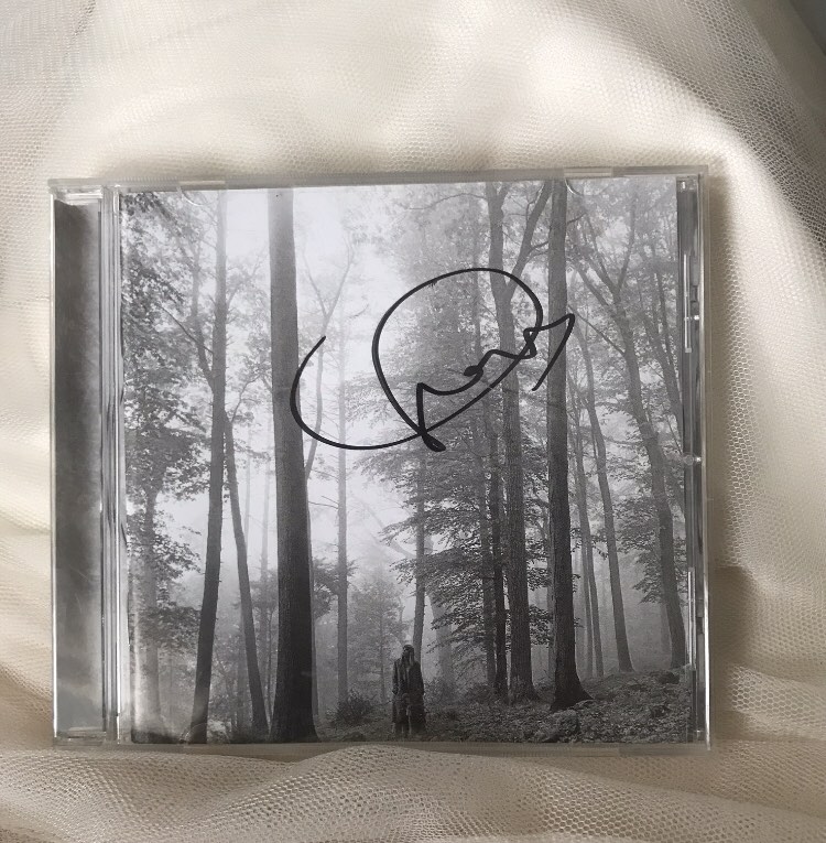 Signed Folklore Album by Taylor Swift, Hobbies & Toys, Music & Media ...