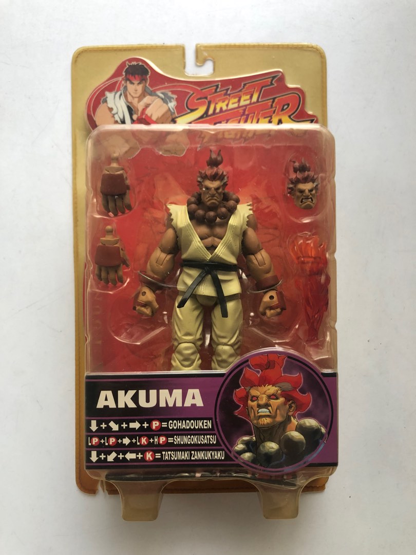 Sota Toys Street Fighter Round 4 Akuma (White costume), Hobbies & Toys ...