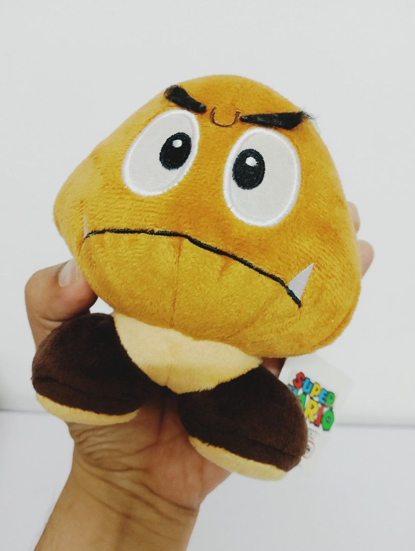 Super Mario Waluigi & Goomba Plush Toy, Hobbies & Toys, Toys & Games on ...