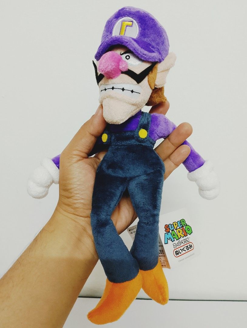 Super Mario Waluigi & Goomba Plush Toy, Hobbies & Toys, Toys & Games on ...