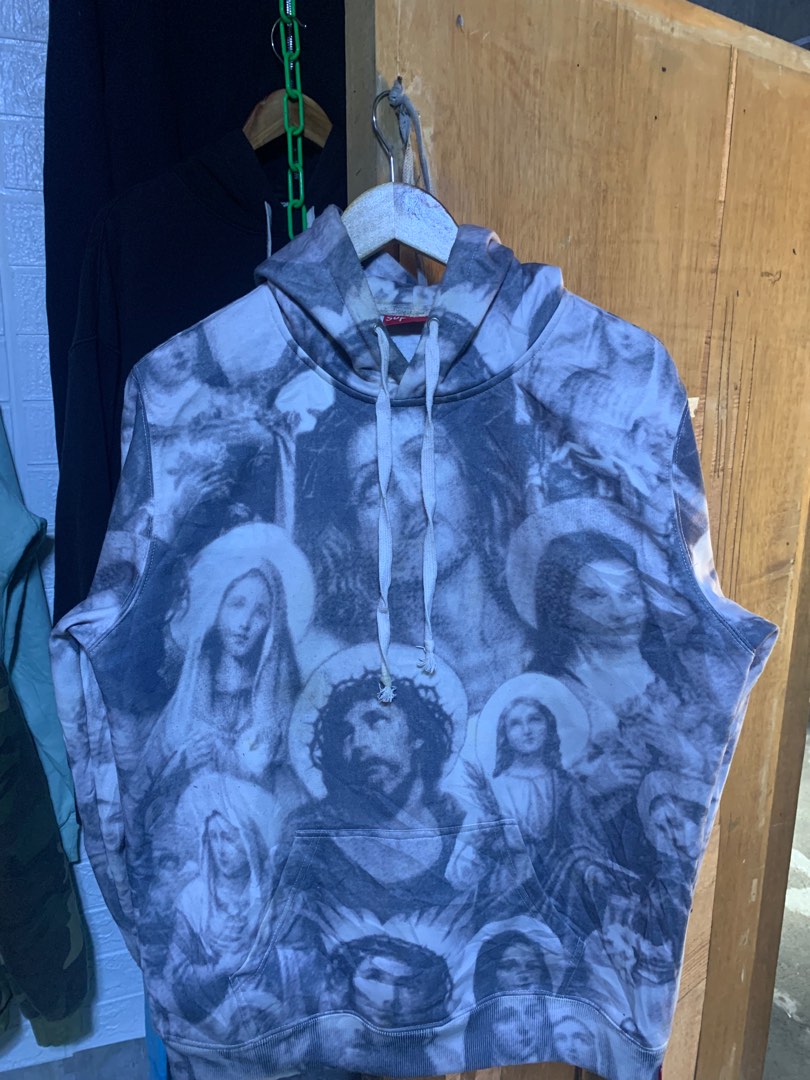 Supreme Papa Jesus and Mama Mary(RARE), Men's Fashion, Coats, Jackets ...