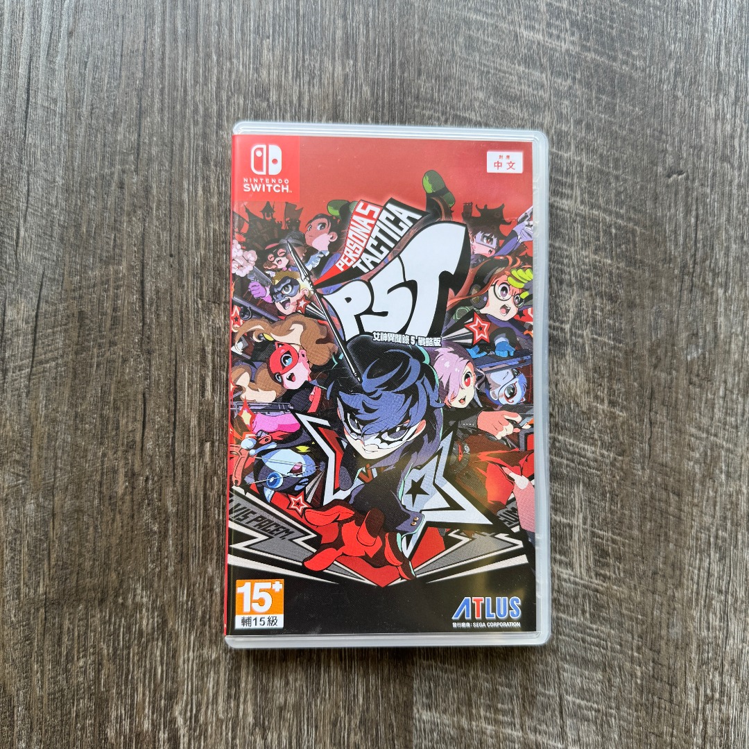 Switch Persona 5 Tactica P5T Eng Chinese 中文版 PO Bonus , Video Gaming, Video Games, Nintendo on ...