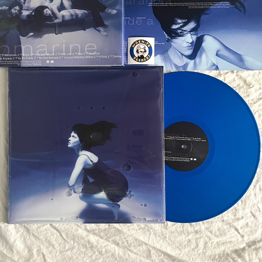 The Marías - Submarine (Water cover with Opaque Blue Vinyl, Hobbies ...