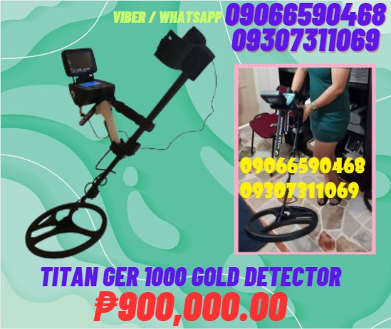 TITAN GER 1000 RADAR 5 IN 1 DEVICE GOLD DETECTOR GERMANY, Commercial ...