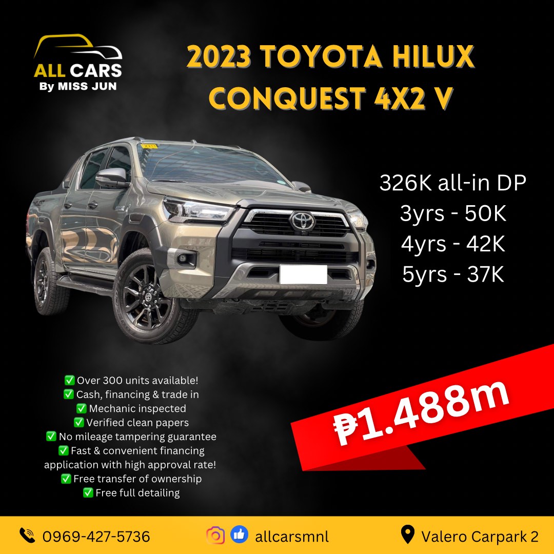 Toyota Hilux conquest 4x2 V Auto, Cars for Sale, Used Cars on Carousell