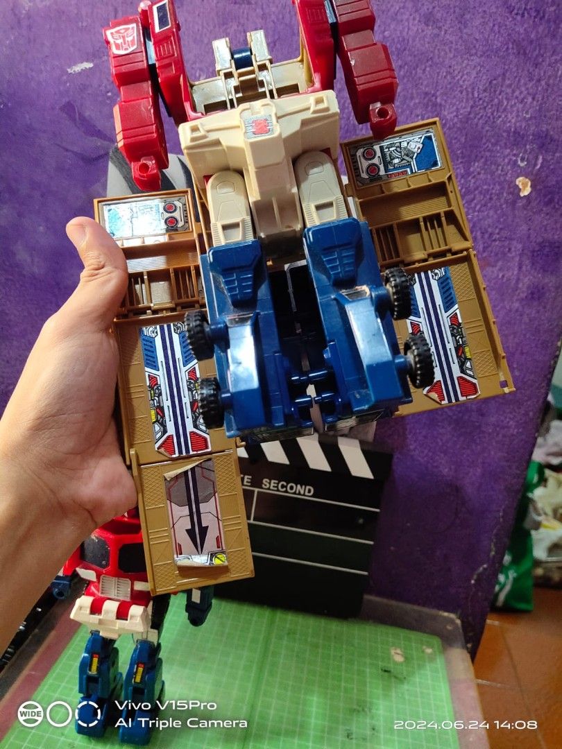Transformers G1 Fortrees Head master Optimus Prime Takara 1987, Barang ...