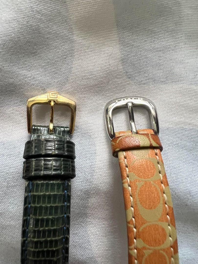 Vintage Guy Laroche Tank x Coach Tank, Luxury, Watches on Carousell