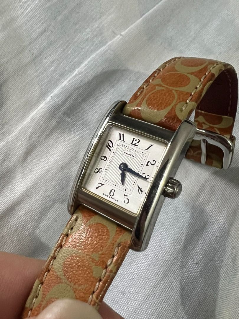 Vintage Guy Laroche Tank x Coach Tank, Luxury, Watches on Carousell