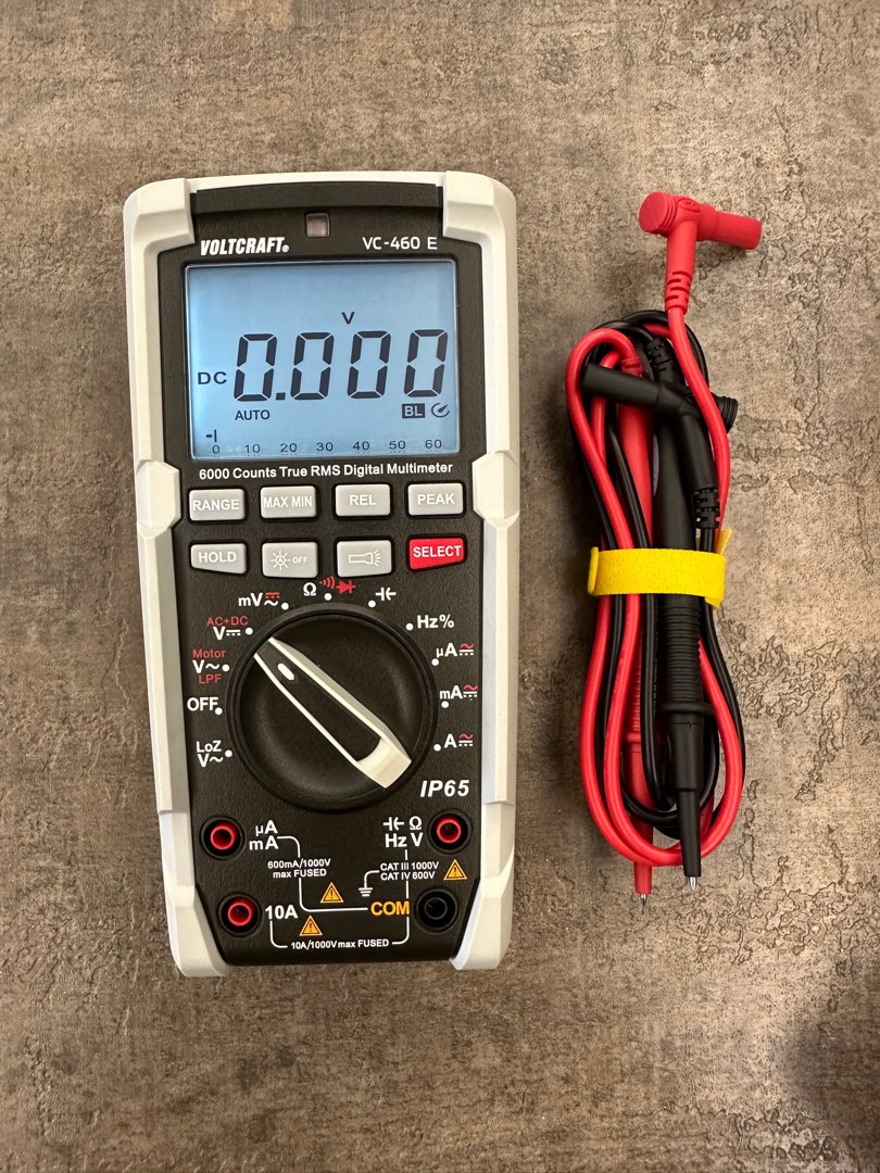 VOLTCRAFT VC460E 萬用錶=UNI-T UT195DS not a FLUKE, 其他, 其他 - Carousell