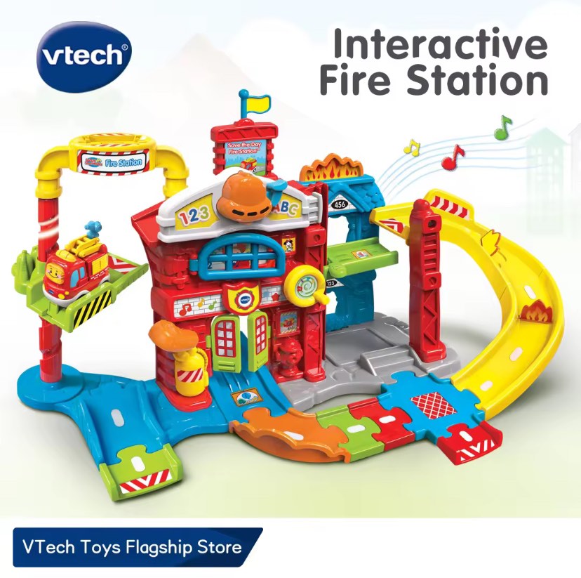 Vtech Fire Station Playset, Hobbies & Toys, Toys & Games on Carousell