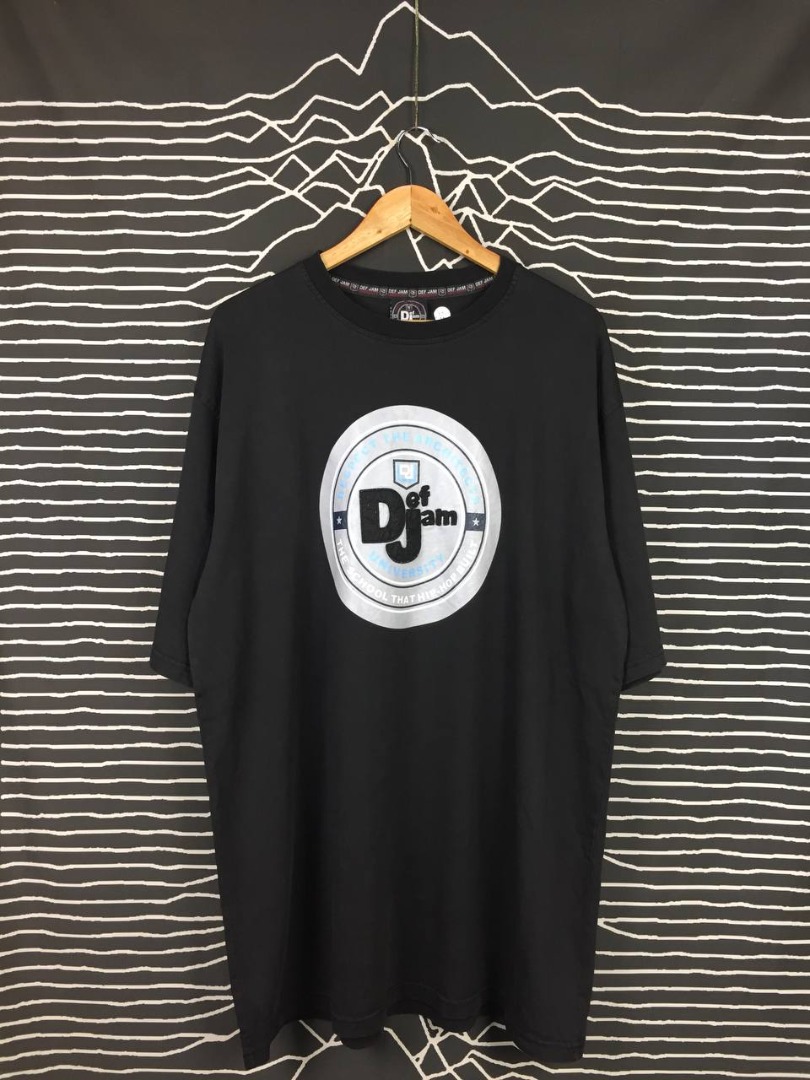 Vtg DEF JAM University The School That Hip-Hop Built Tee, Men's Fashion ...