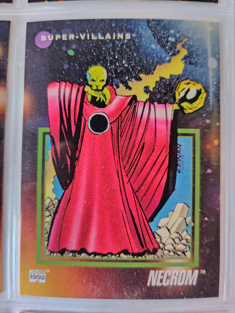 1992 Impel Marvel Universe Series 3 Necrom, Hobbies & Toys, Memorabilia ...