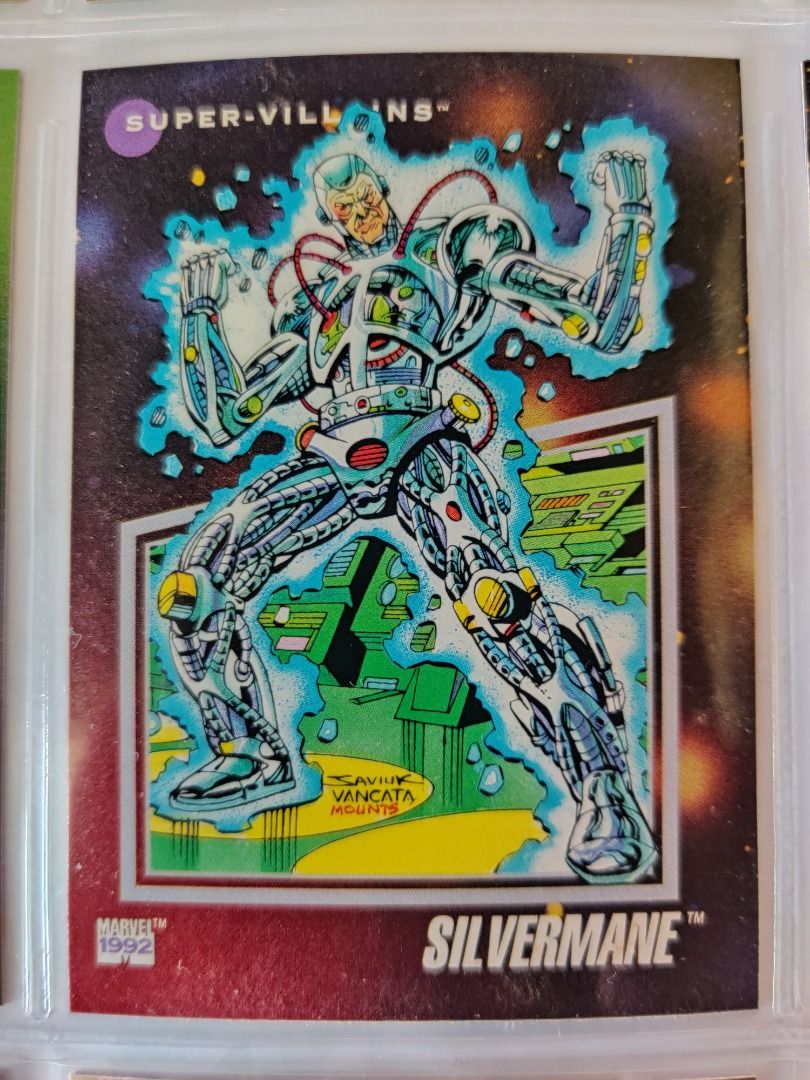 1992 Impel Marvel Universe Series 3 Silvermane, Hobbies & Toys ...