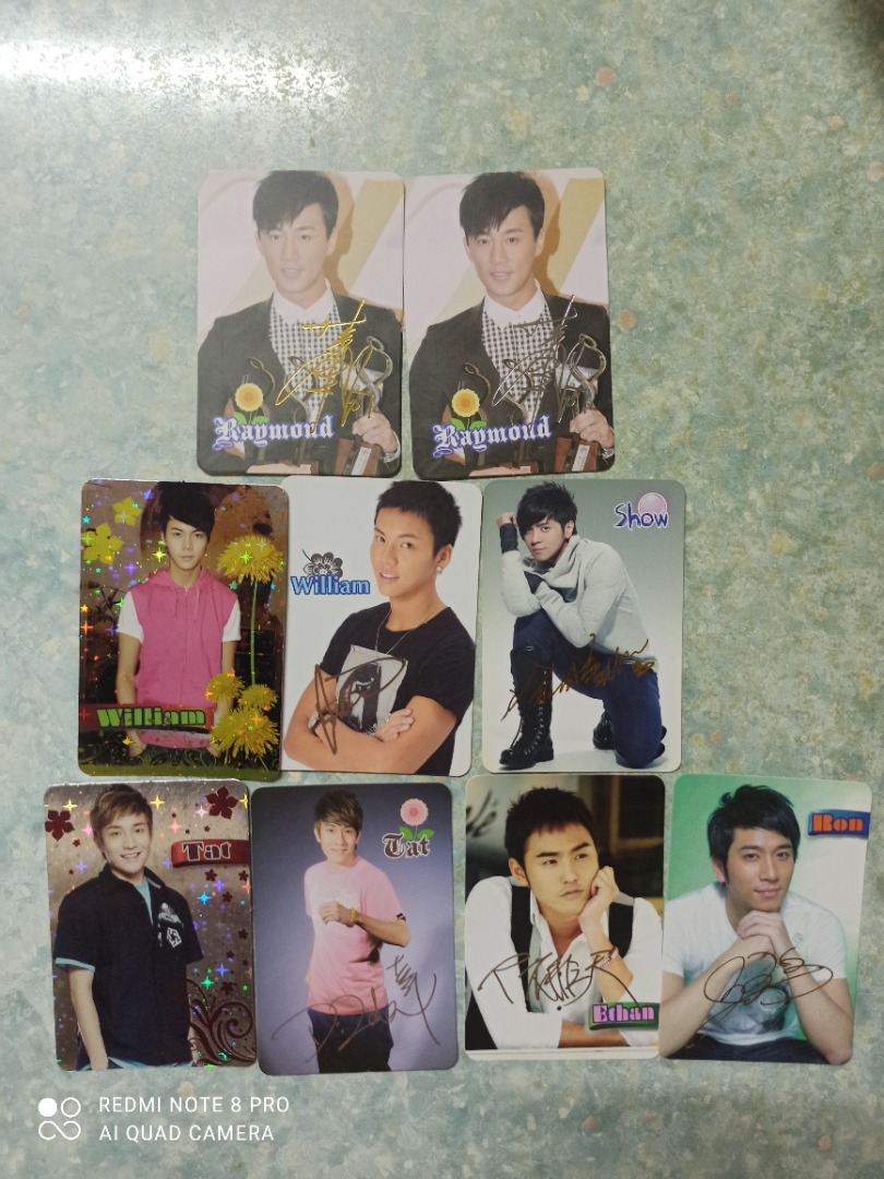 2000年 我們的回憶 YES CARD 第四回 林峯 陳偉霆 羅志祥 吳卓羲 狄易達 阮經天 周柏豪 金範 KAT-TUN SS501 洪卓立 農夫 SQUARE 小栗旬 陳浩然 李民浩 生 ...