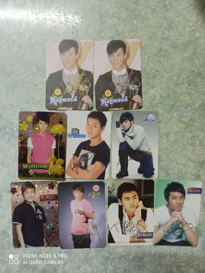 2000年 我們的回憶 YES CARD 第四回 林峯 陳偉霆 羅志祥 吳卓羲 狄易達 阮經天 周柏豪 金範 KAT-TUN SS501 洪卓立 農夫 SQUARE 小栗旬 陳浩然 李民浩 生 ...