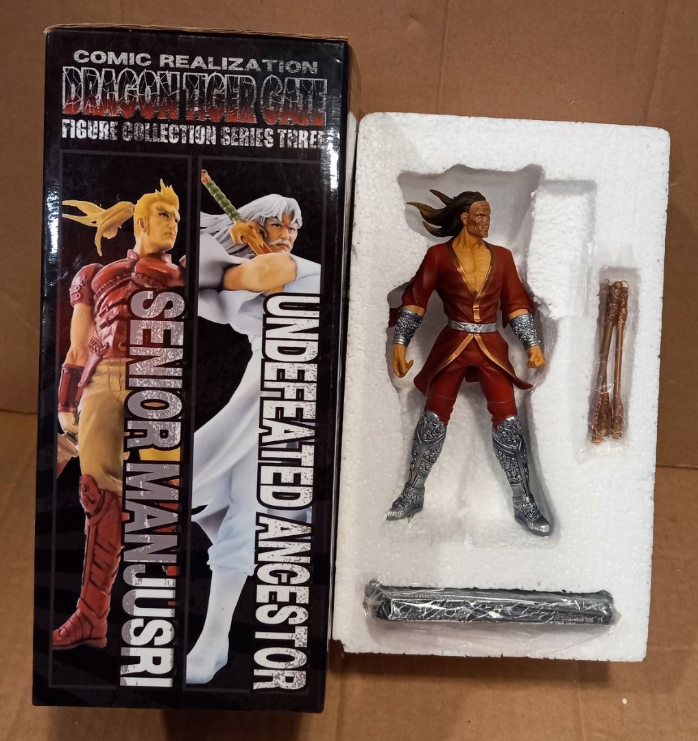 罕有/絕版/龍虎門/羅刹教双妖之棍妖(真面目)，優化特別版，6吋首辦公仔，COMIC REALIZATION DRAGON TIGER ...