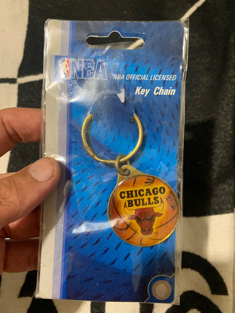 絕版 二手 未使用 早期 復古 芝加哥 公牛 Chicago Bulls 鑰匙圈 keychain, 書籍、休閒與玩具, 收藏、紀念品, 其他 ...