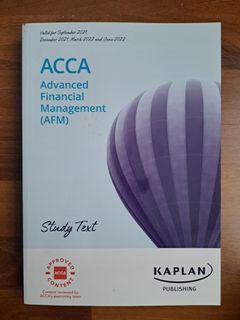 ACCA Advanced Financial Management(AFM), Strategic Business Leader (SBL ...