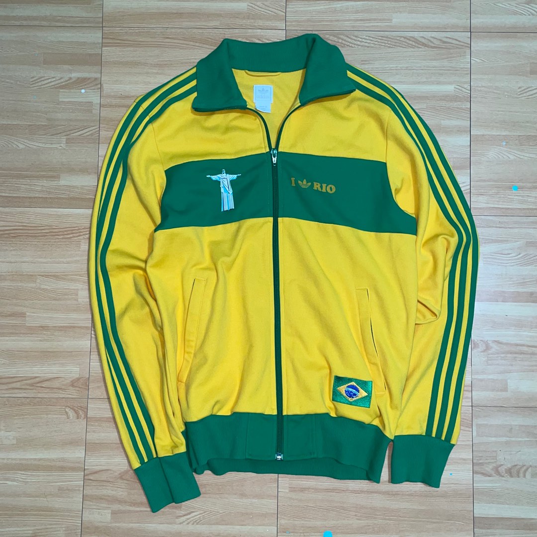 Adidas Brazil Track Jacket, Women's Fashion, Coats, Jackets and ...