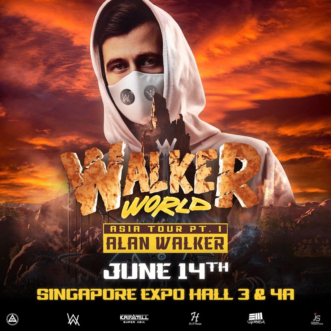 Alan Walker Singapore 14th June 2024 2x tickets, Tickets & Vouchers ...