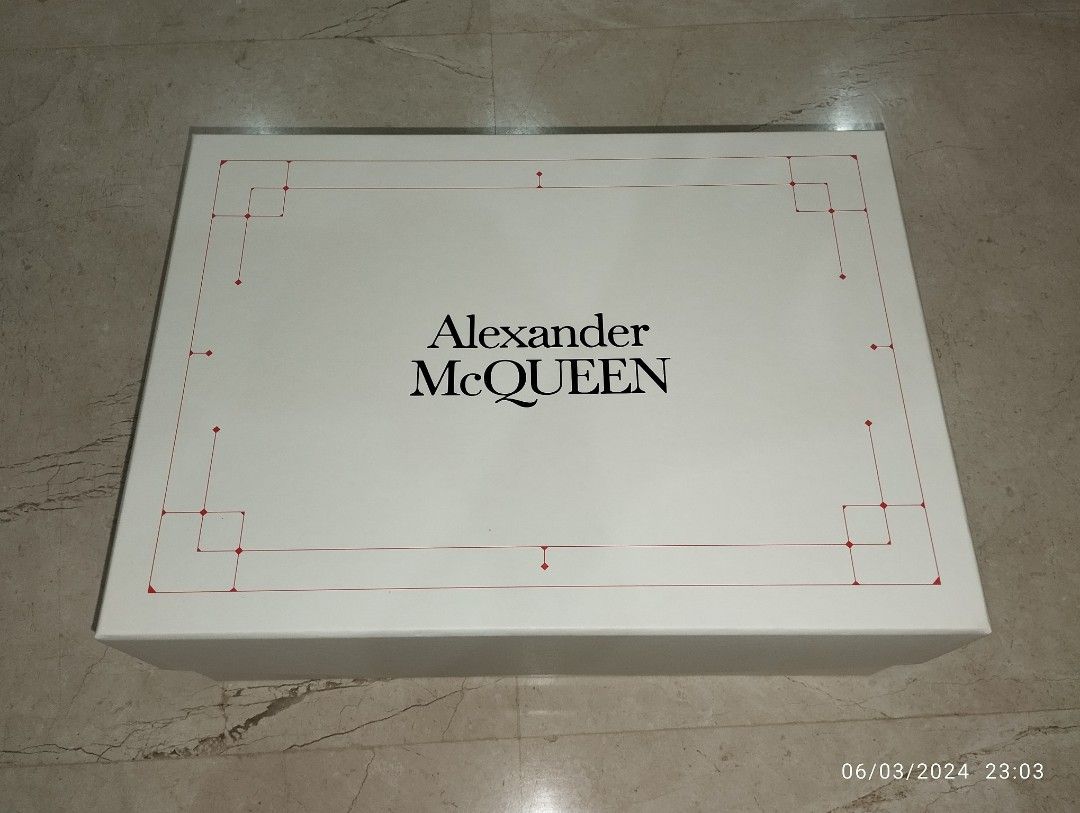 Alexander Mcqueen box, Luxury, Accessories on Carousell