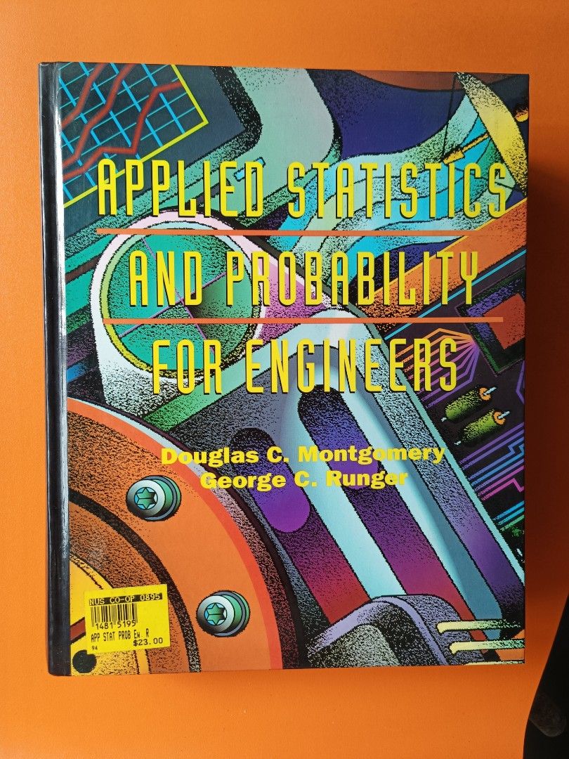 Applied Statistics and Probability for Engineers, Hobbies & Toys, Books ...