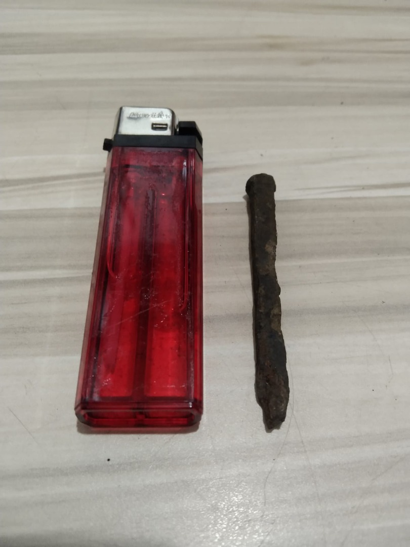 Barang Logam Temuan Sungai Kuno Jadul Antik, Antik, Pajangan di Carousell