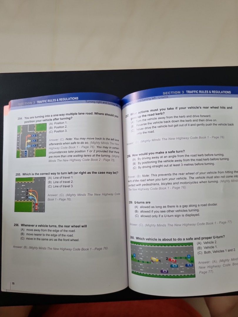 Basic Theory Driving Test 480 Q&A, Hobbies & Toys, Books & Magazines ...