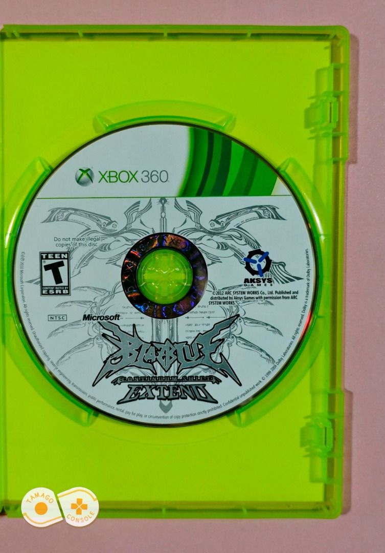 Blazblue Continuum Shift Extend - [XBOX 360 Game] [NTSC / ENGLISH ...