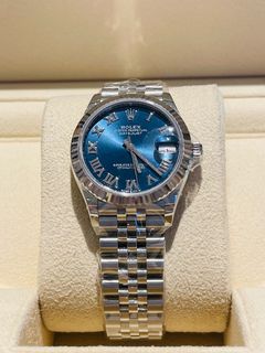 Brand New 2024 Rolex Datejust 31 Grey Dial with Diamonds 278274 31mm ...