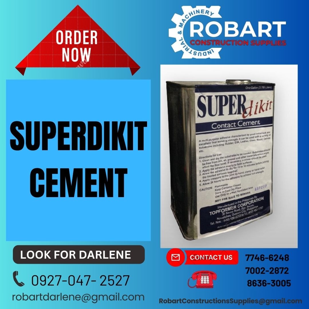 BRANDNEW SUPERDIKIT CONTACT CEMENT, Commercial & Industrial ...